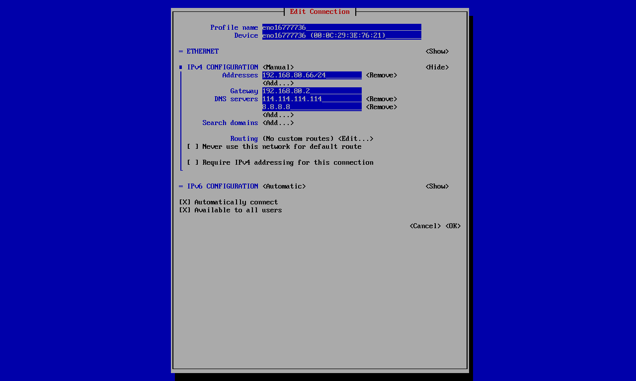 虚拟机NAT模式用nmtui配置ip-CSDN博客