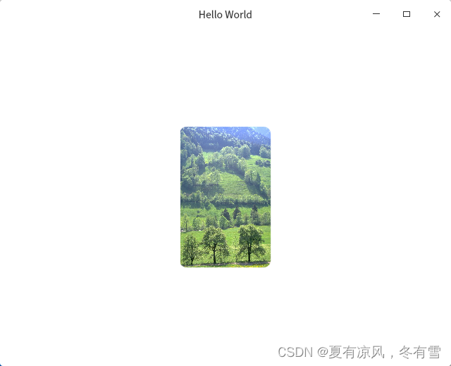 QML Image drawing a rounded corner (picture drawing rounded corner) - Programmer Sought