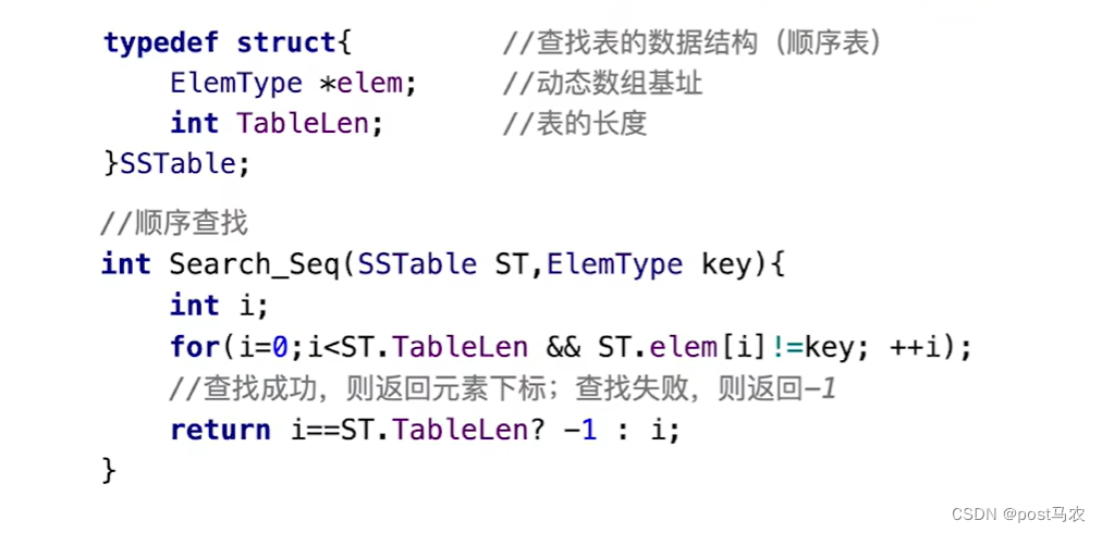 [查找算法]之顺序查找-CSDN博客