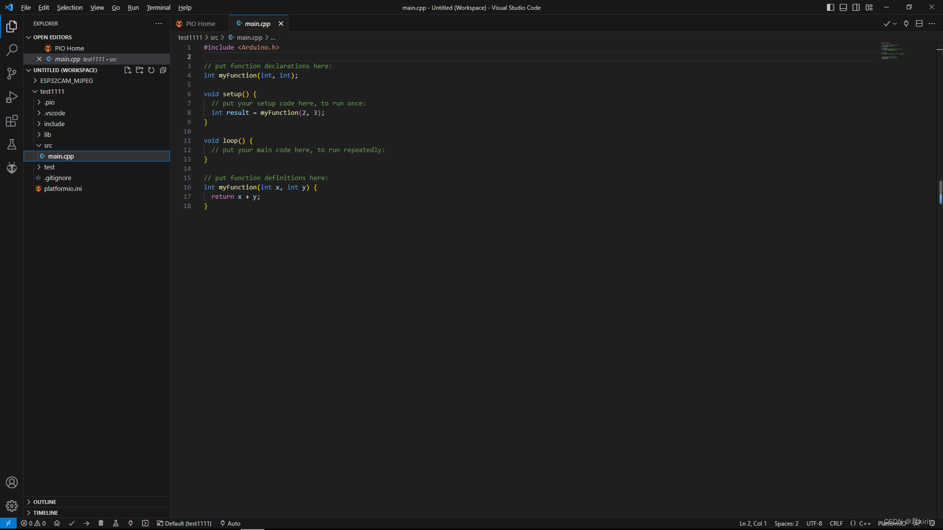 在Vscode中安装PlaformIO插件以及如何使用-CSDN博客