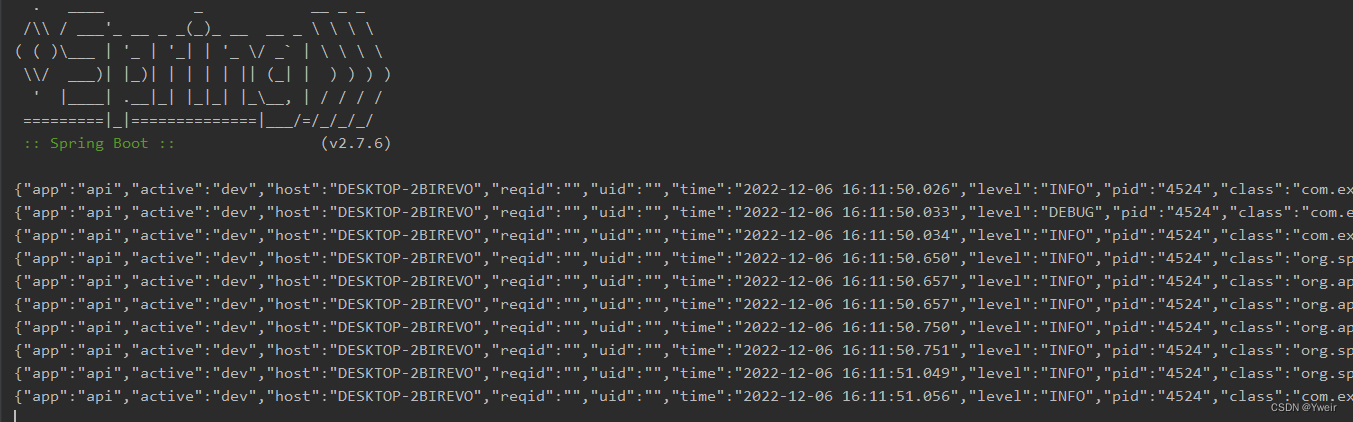 SpringBoot 项目中使用Logback输出json格式日志_logback json 格式输出-CSDN博客