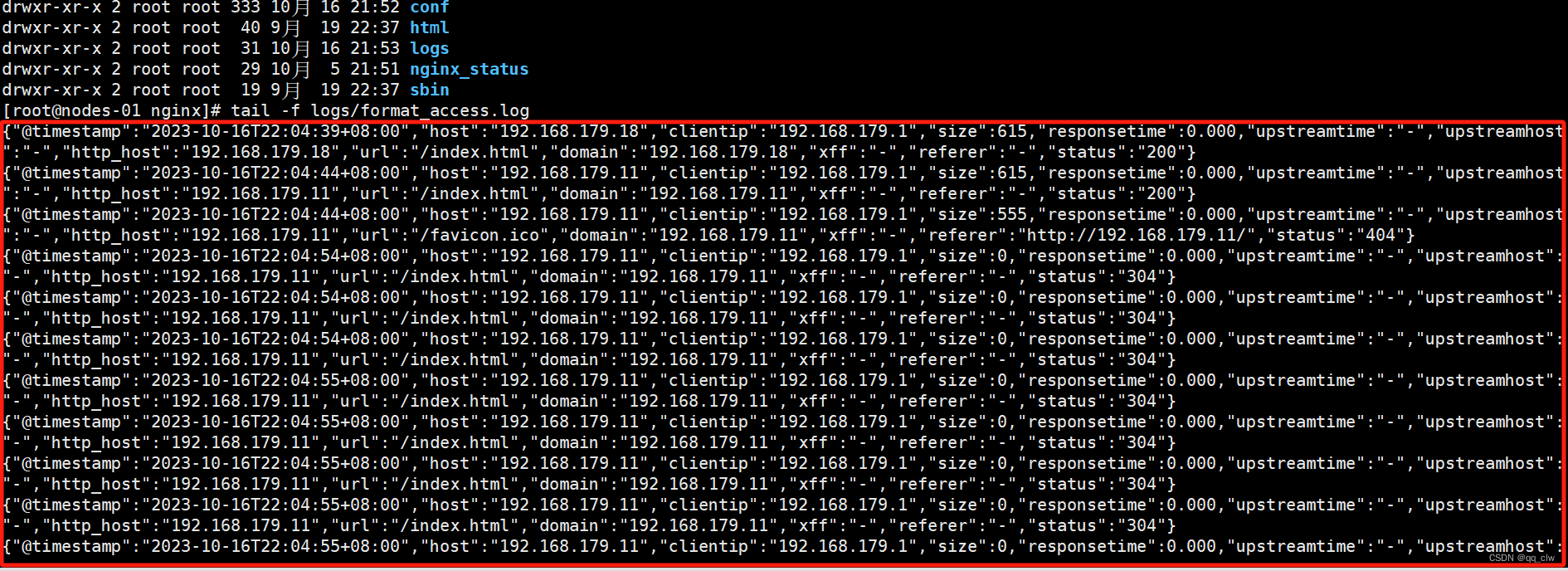 Nginx设置http或https访问应用日志JSON格式化输出配置_nginx 日志格式化-CSDN博客