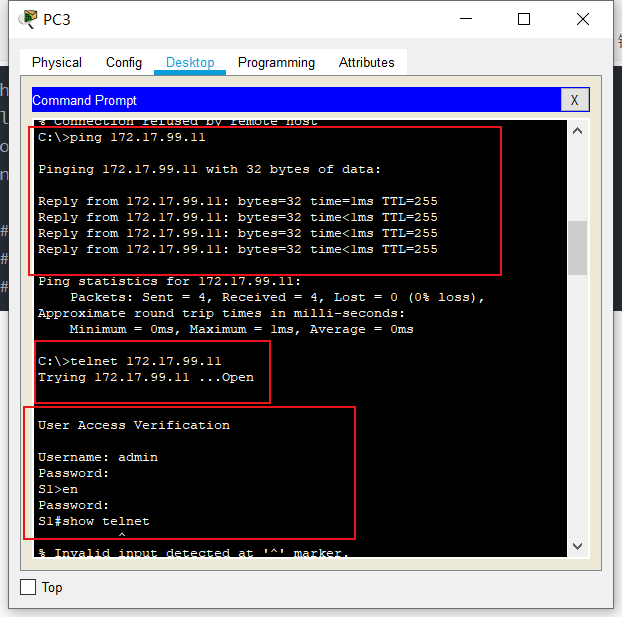 Packet Tracer配置ssh、telnet Cisco Packet Tracer Ssh Telnet 配置 Csdn博客