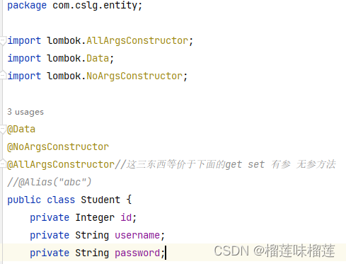 Lombok怎么使用_lombok 启动-CSDN博客