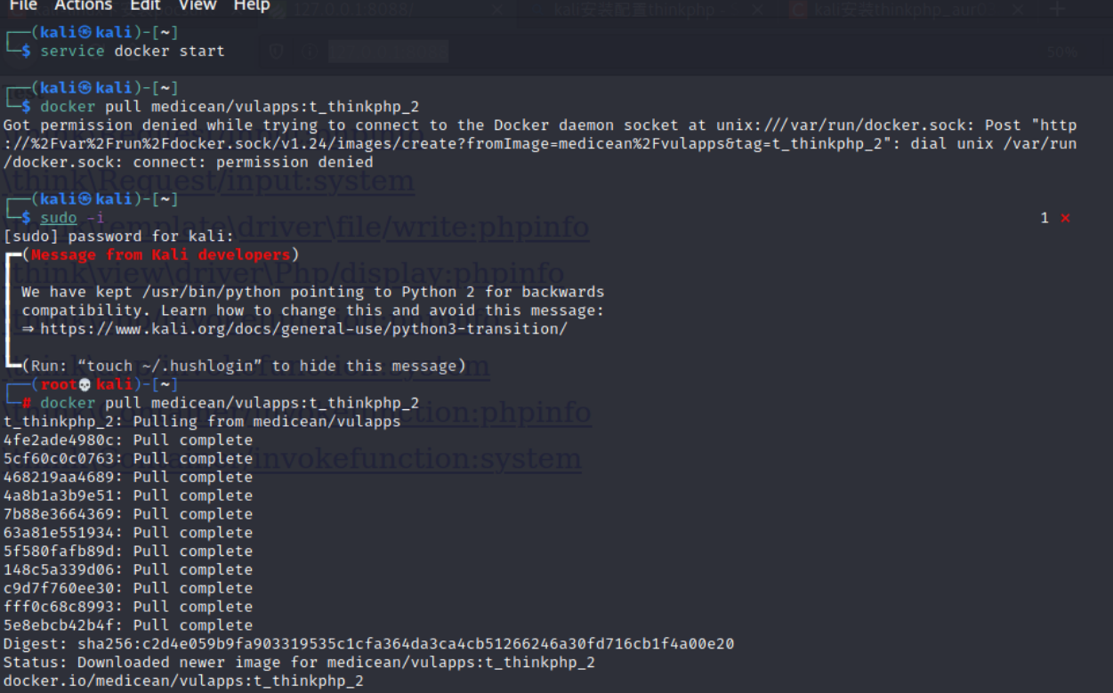 ThinkphpV5.1.30远程执行代码漏洞环境搭建+复现_thinkphp v5.1.30-CSDN博客