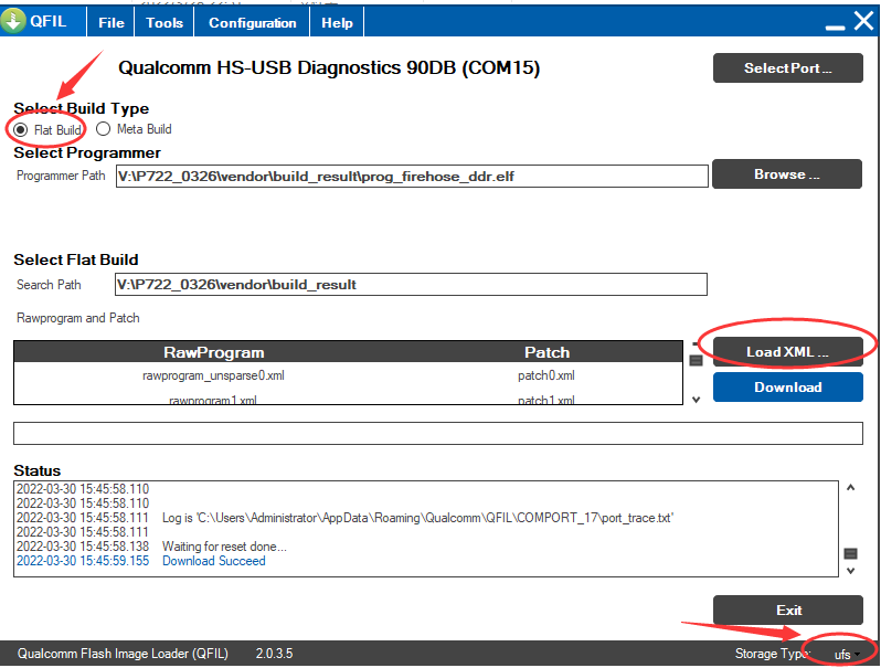 使用高通 Qfile 刷版本_qfile刷机-CSDN博客
