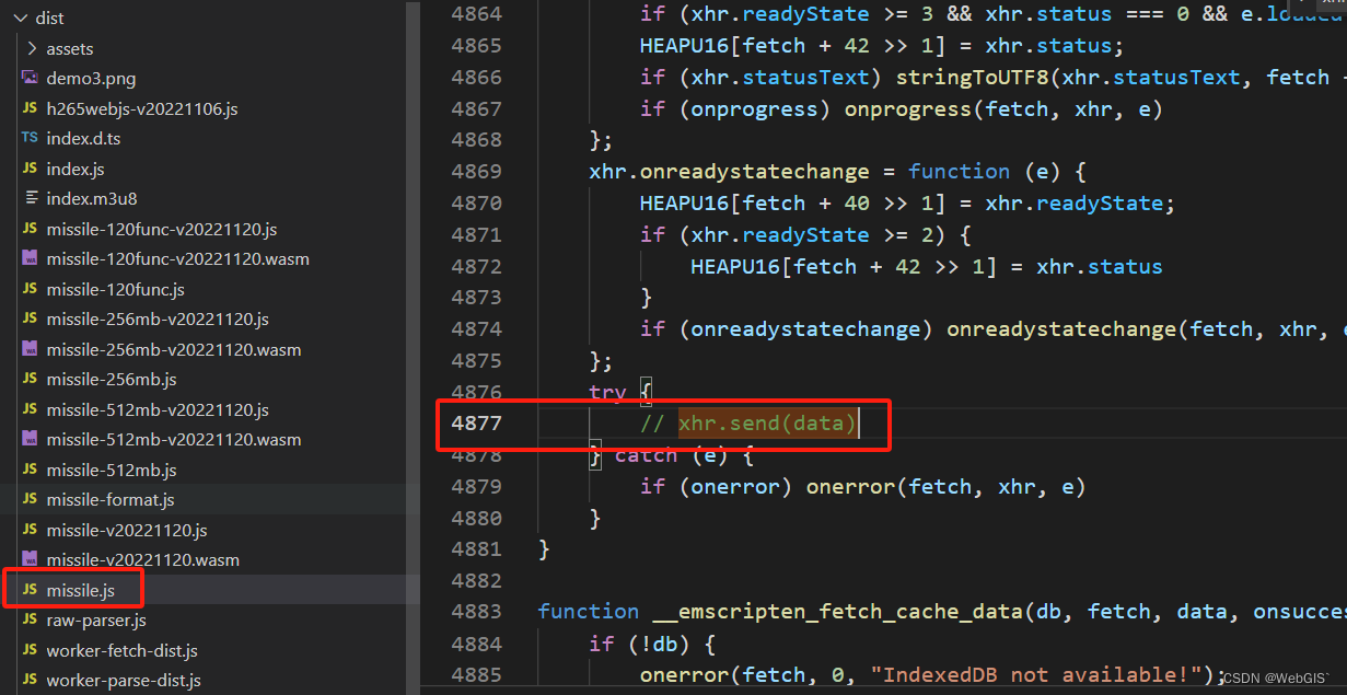 h265web.js库中取消外部请求链接方法_missile.js-CSDN博客