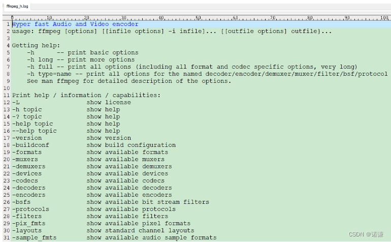 3.ffmpeg命令行环境搭建、ffmpeg命令行初步了解_ffmpeg.exe-CSDN博客