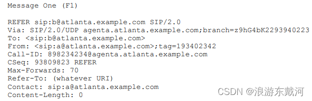 VoIP之REFER_sip refer-CSDN博客