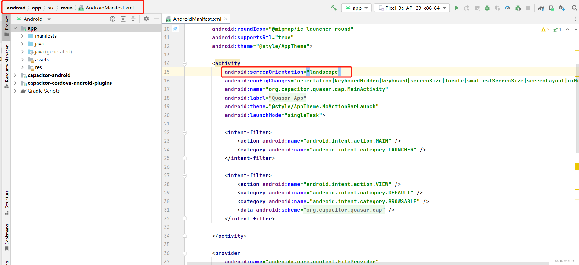 android studio 打包横屏app_android studio 打包竖向-CSDN博客