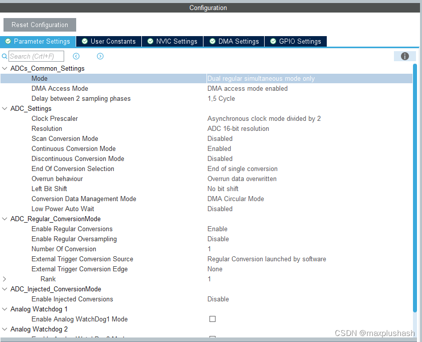 STM32H750，ADC1，ADC2使用DMA同步采集的设置_stm32h750 dmaadc-CSDN博客