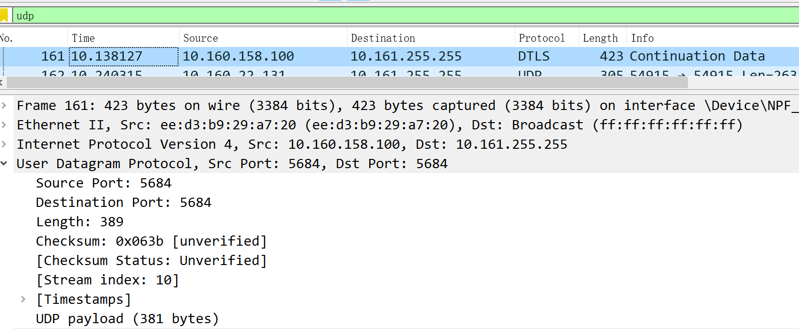 Wireshark实验_wireshark fcs-CSDN博客