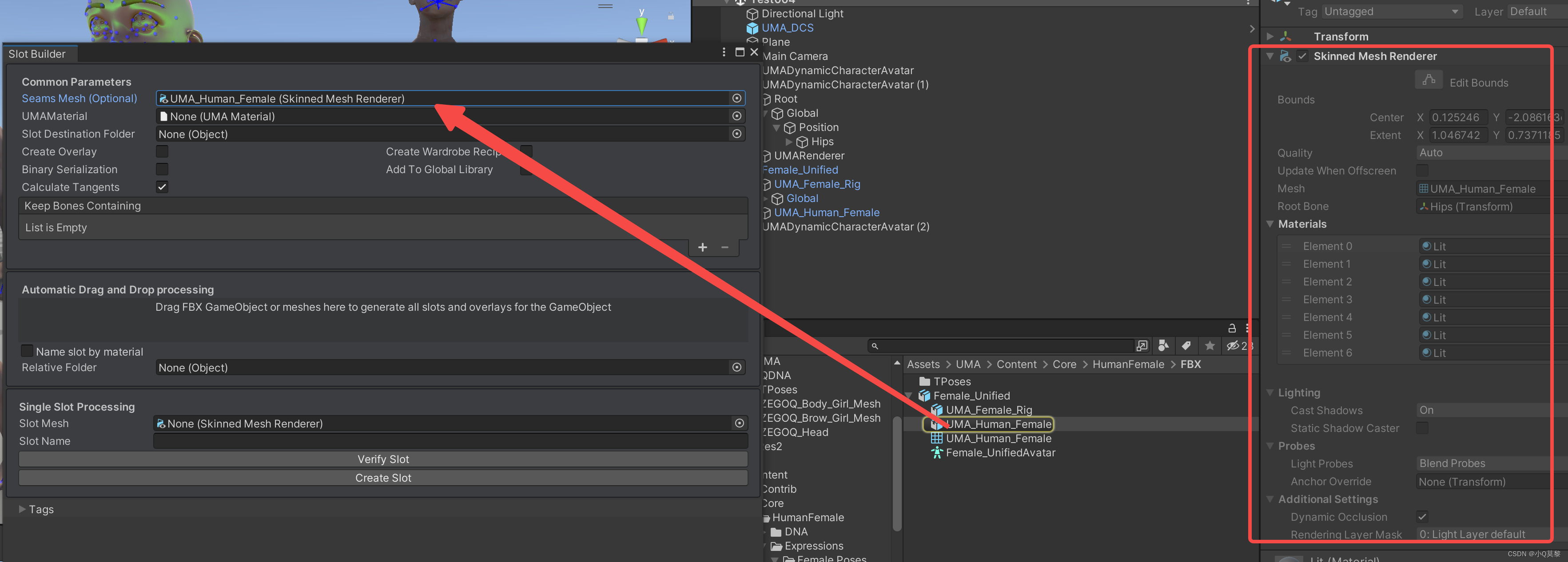 Unity中如何使用UMA2渲染自己的角色_unity uma-CSDN博客