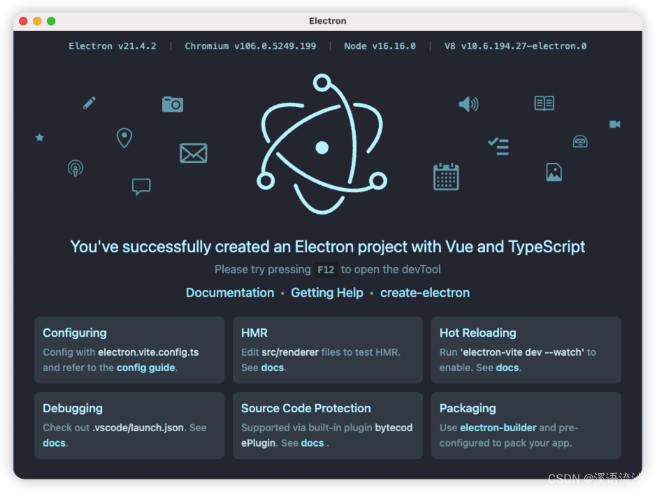 Electron摄像头软件开发之零项目初始化_electron cameara-CSDN博客