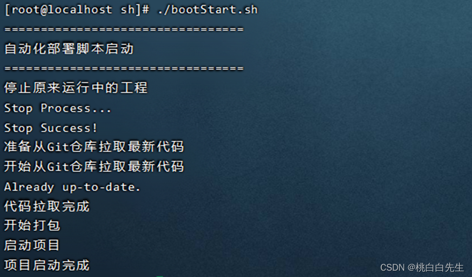 通过Shell脚本自动部署项目_若依如何通过shell脚本实现自动化部署-CSDN博客