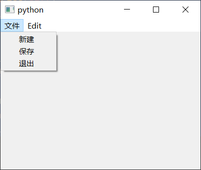 PyQt5最全34 菜单之menuBar创建和使用菜单_pyqt5 生成chrckbox菜单-CSDN博客
