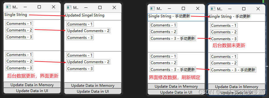 【wpf】listview 中嵌入textbox,支持双向绑定wpf Listview绑定list 双向绑定 Csdn博客