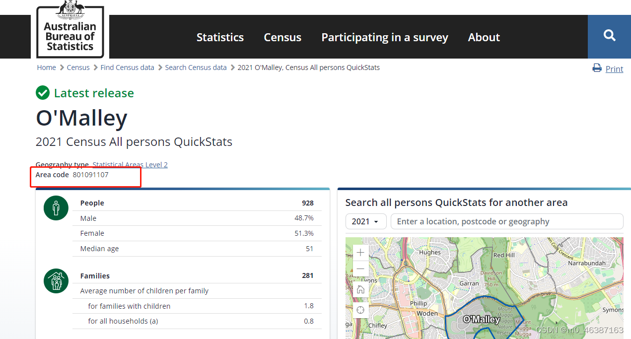 使用爬虫获取Australian Bureau of Statistics上的人口数据（SA2 level）_如何获得外国的人口数据-CSDN博客