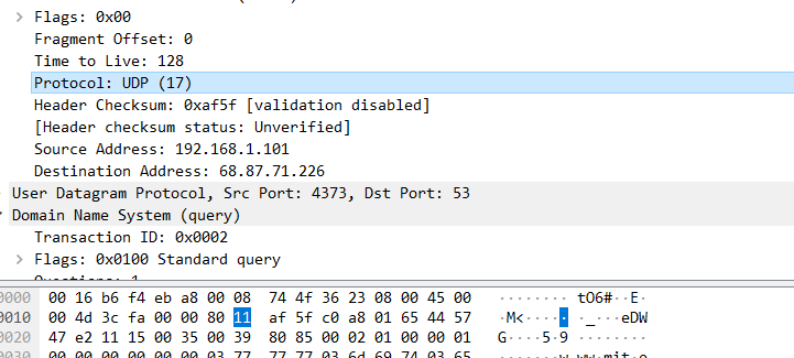 计算机网络自顶向下WireShark实验：UDP_udp有效载荷中可包含的最大字节数是多少-CSDN博客