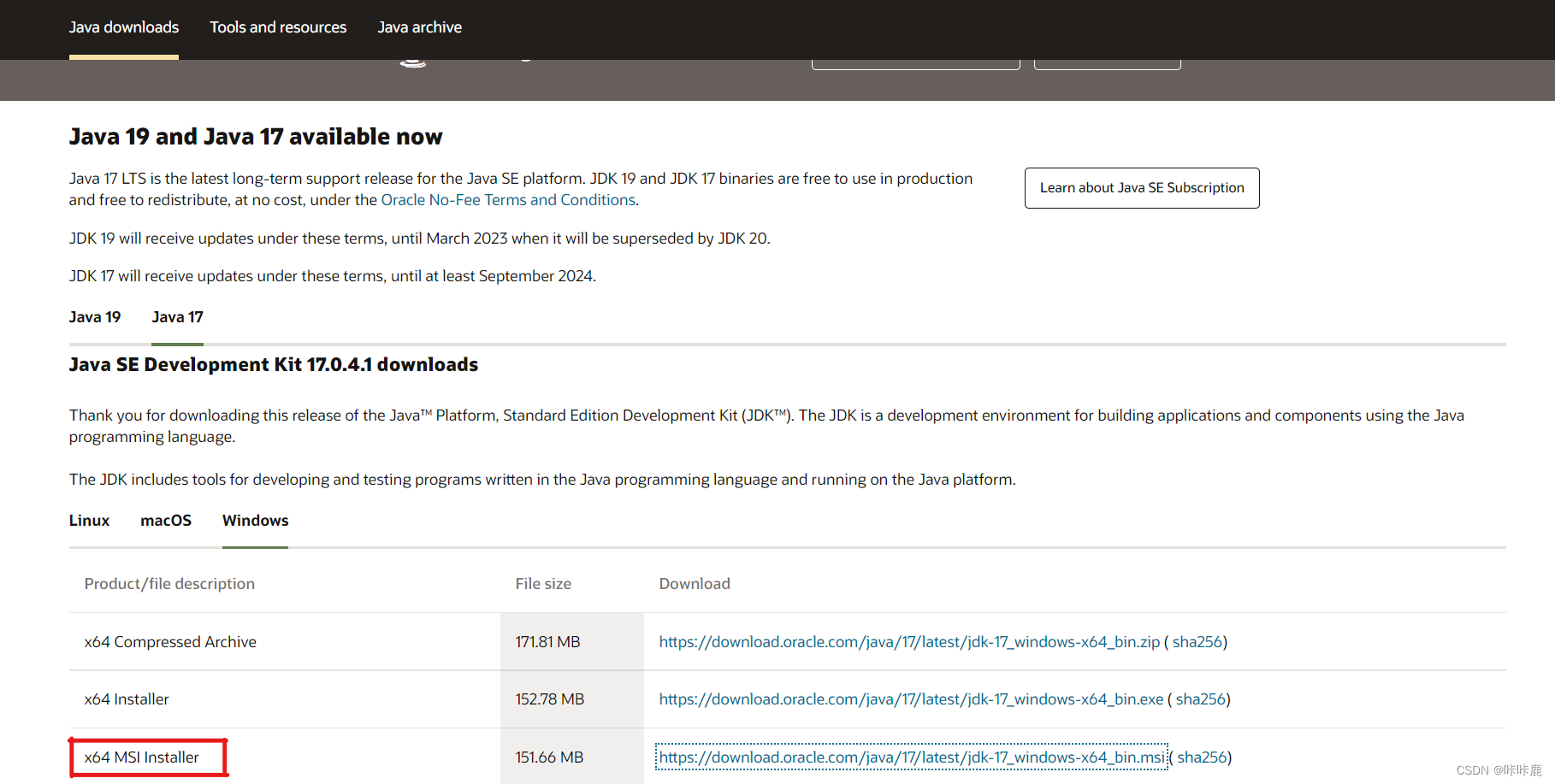搭建JAVA环境_x64 msi installer-CSDN博客