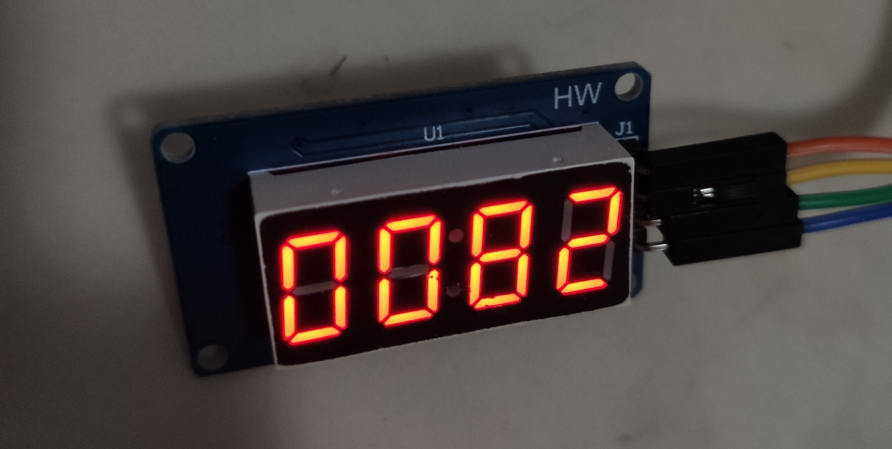 ESP32 & TM1637显示4位数码管_esp32 tm1637-CSDN博客