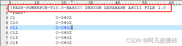 PADS与OrCAD的net导入与更新_!pads-powerpcb-v5.0-basic! design database ascii f-CSDN博客