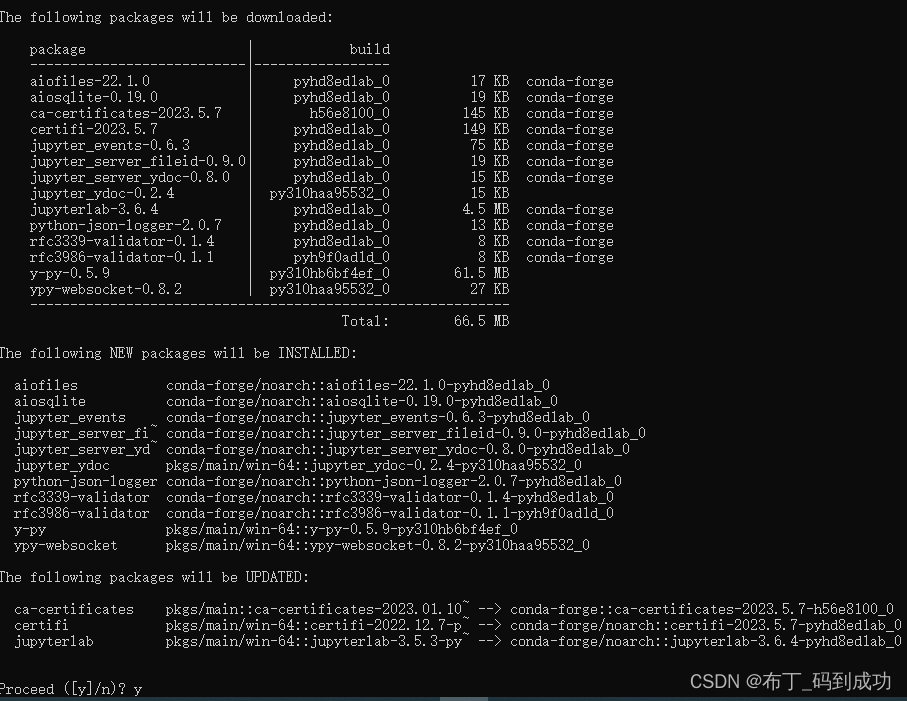 【Anaconda】jupyter notebook的升级版jupyter Lab4.0的安装配置,自学Python利器，你值得拥有！新工具你 ...