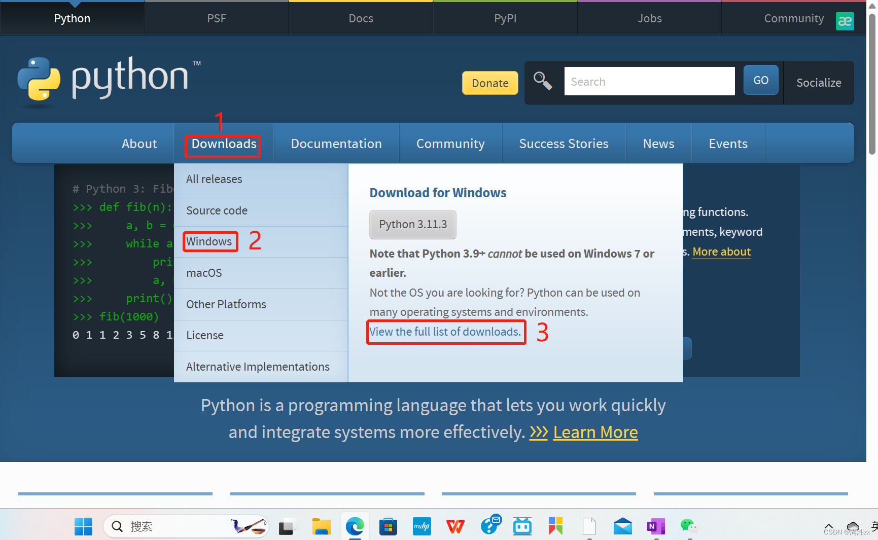 迈出python学习的第一步——python开发环境的下载与安装(windows)python开发环境怎么下载 Csdn博客eoi 1679