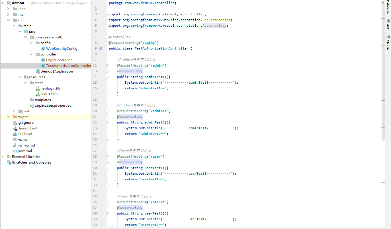 spring security——学习笔记（day03）-UserDetailsService 修改获取数据方式 ...