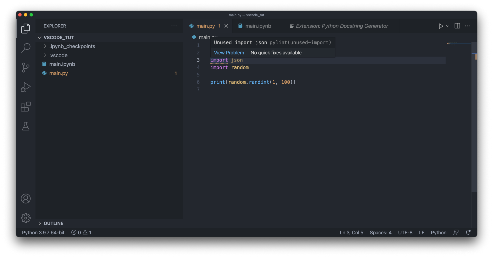 VScode Python 3 vscode Python Linter deephub CSDN vscode-python-3-vscode-python-linter-deephub-csdn