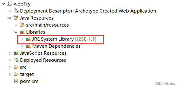 Eclipse 环境下 Spring Tool Suite 的 Maven Web 项目 Jdk 版本改变 Spring Tool中maven Update Csdn博客