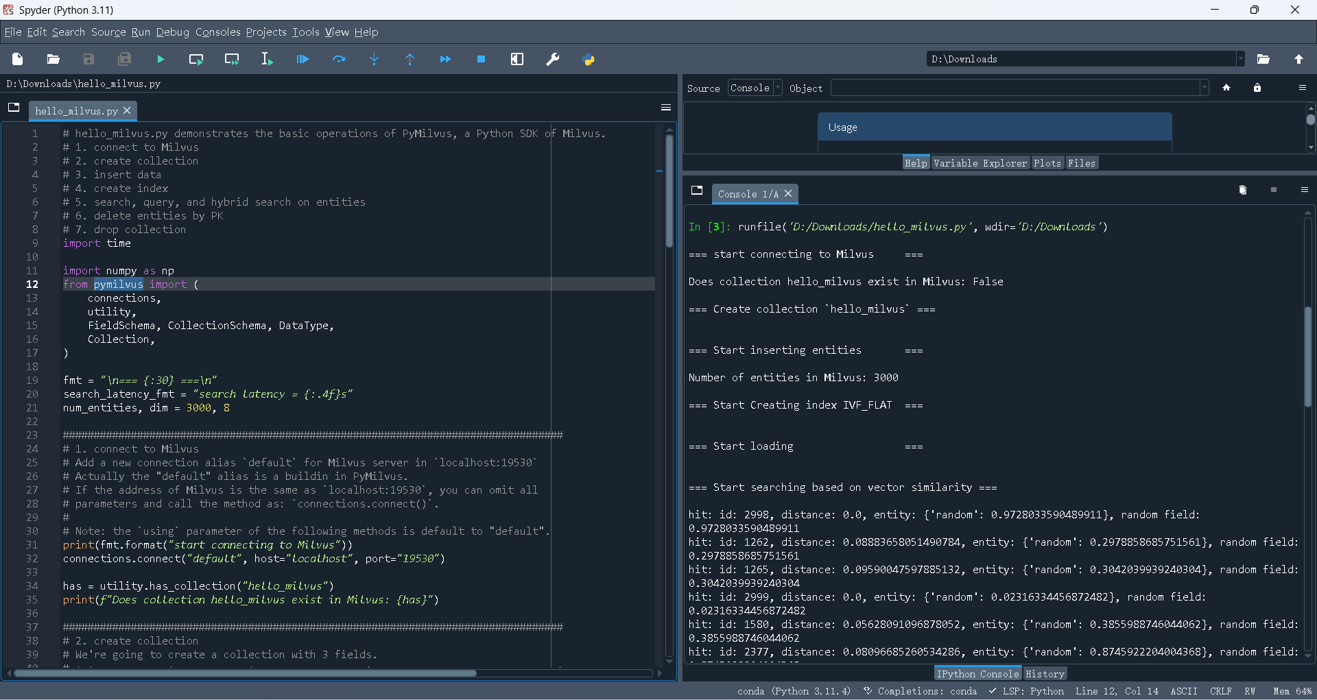 Milvus 入门教程_milvus教程-CSDN博客