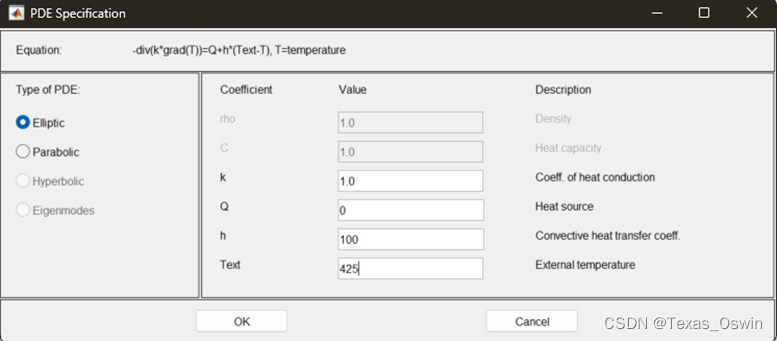 Matlab中偏微分方程工具箱基础用法_matlab pde工具箱-CSDN博客