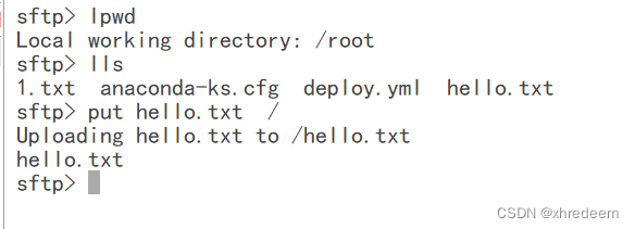 Linux之scp与sftp的使用_sftp scp-CSDN博客
