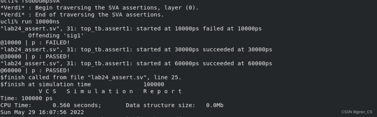 vcs常用断言debug选项，以及断言的注意点_波形中看断言-CSDN博客