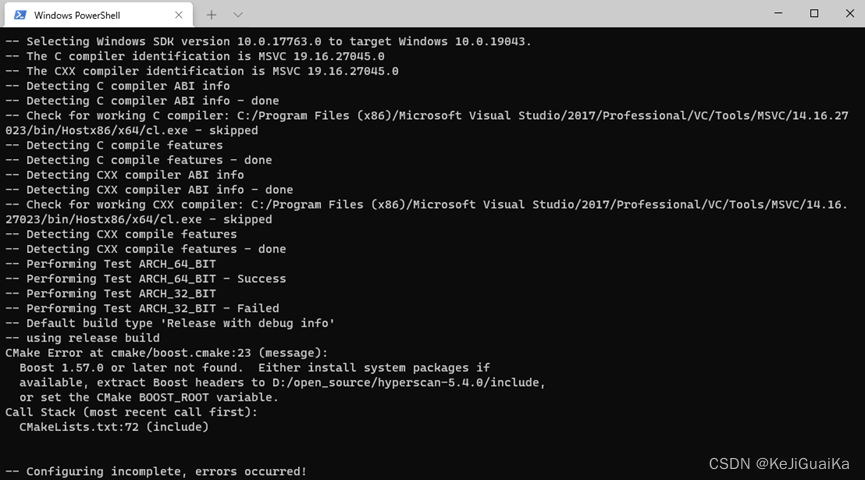 Windows下python组件hyperscan的编译与安装_python hyperscan速度测试_KeJiGuaiKa的博客-CSDN博客