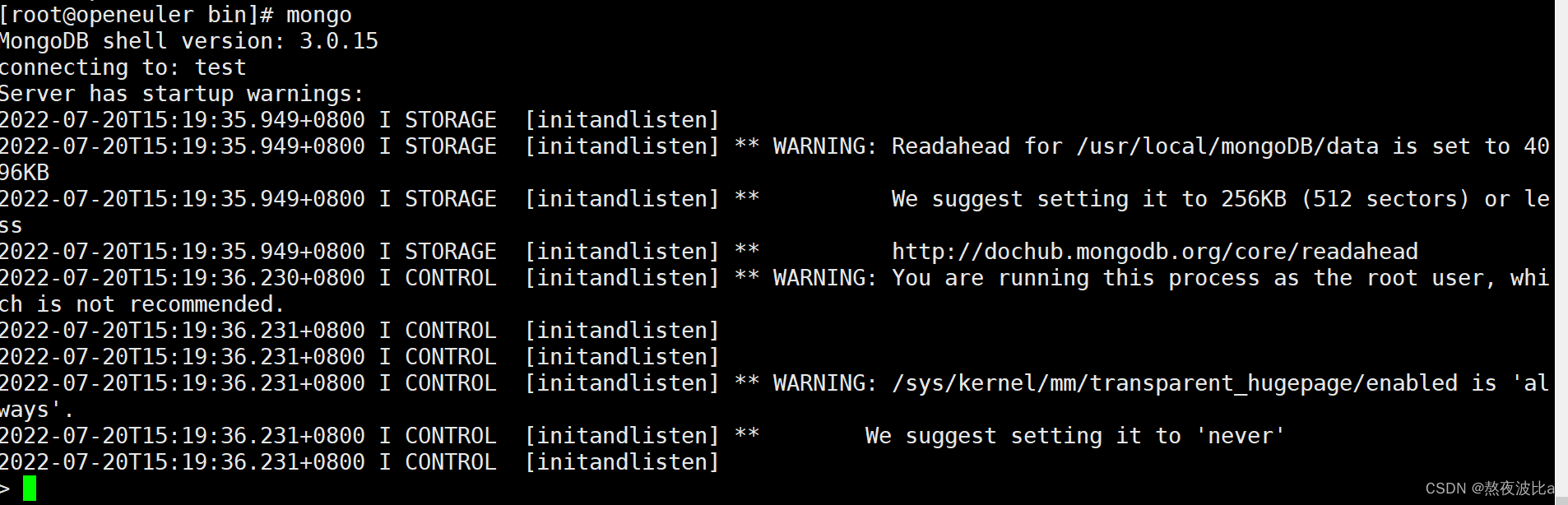 OpenEuler系统安装MongoDB_openeuler 安装mongodb-CSDN博客