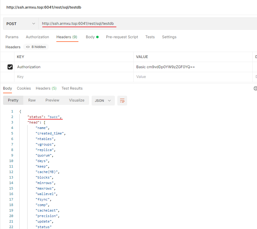 RESTful 远程连接TDengine_rest方式连接tdengine-CSDN博客