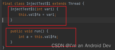 Variable ‘xx‘ is accessed from within inner class, needs to be declared final_variable is ...