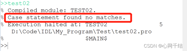 IDL学习：语法基础-程序控制_idl相关语法-CSDN博客