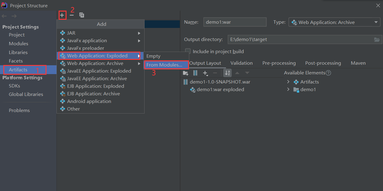 Idea如何打包war_exploded文件_idea exploded-CSDN博客