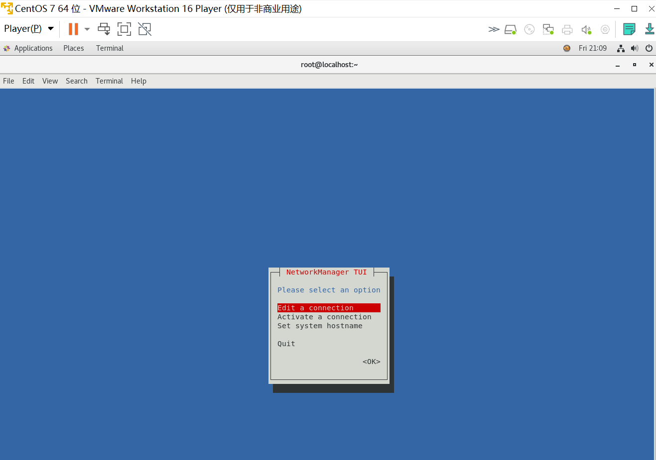 【CentOS 7 64位】Linux无法联网问题_automatically connect-CSDN博客