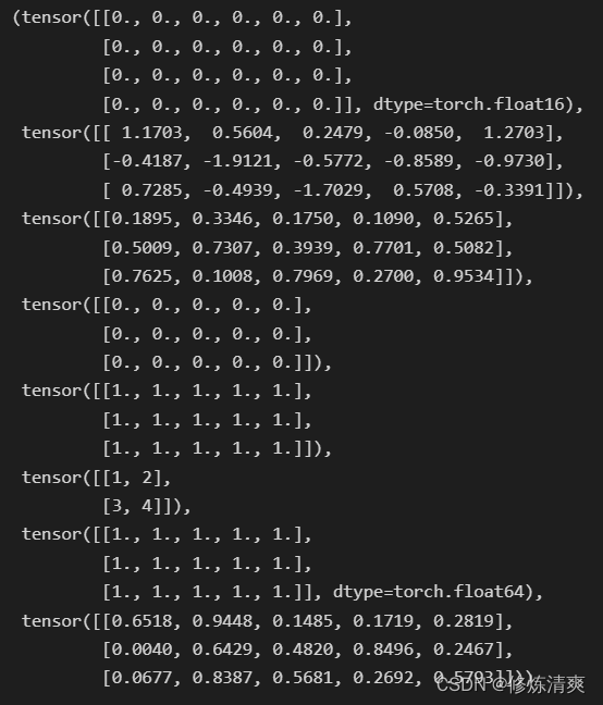 【python学习笔记】tensor基础python里12812的tensor化为两个1286 Csdn博客