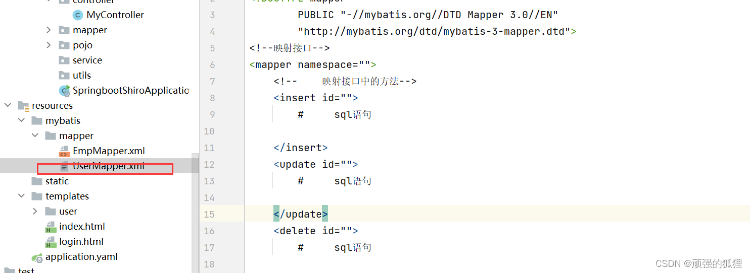 Mybatis创建映射文件XXXMapper.xml文字灰色，无法识别解决方案：（idea2021）_mybatis映射文件是灰色-CSDN博客