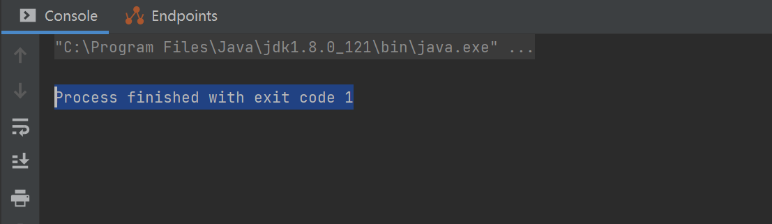 idea启动springboot项目直接退出，无日志，控制台只打印：Process finished with exit code 1_启动springboot项目控制台只打印了spring ...