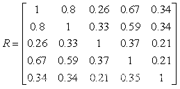 多元数据的数学表达及R使用_(2)对下面的相关系数矩阵,试用r语言求其逆矩阵,特征根和特征向量-CSDN博客