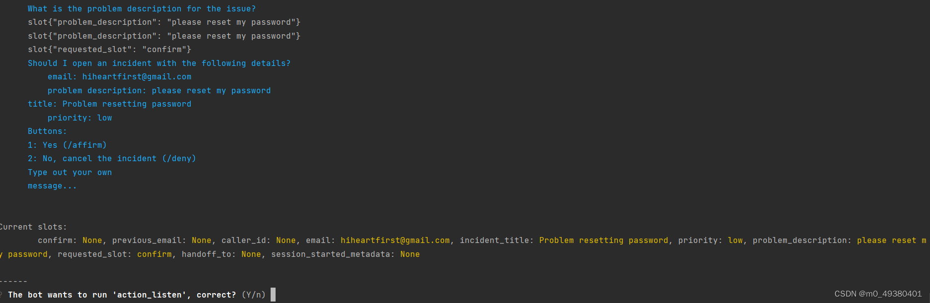 Rasa对话机器人之HelpDesk (三)_rasa duckling-CSDN博客