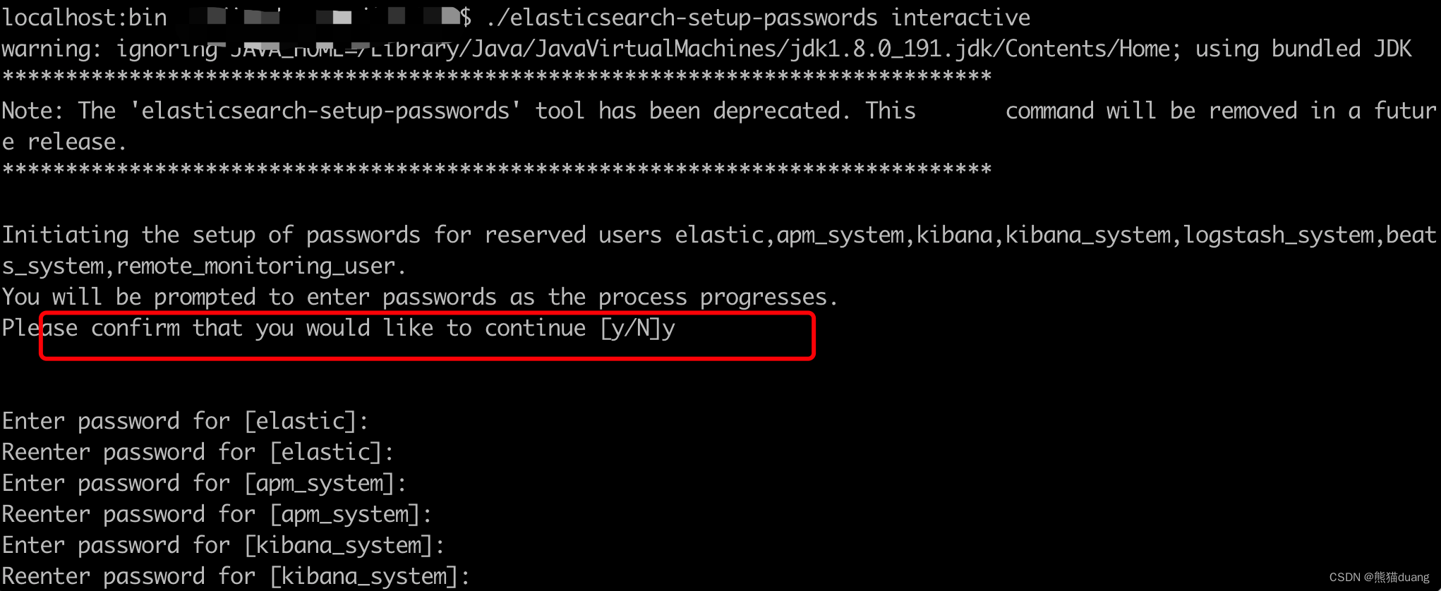 mac和windows安装ES8.3.3版本安装启动后需要输入用户名与密码问题-----同样适用_window 修改es8 用户名和密码-CSDN博客