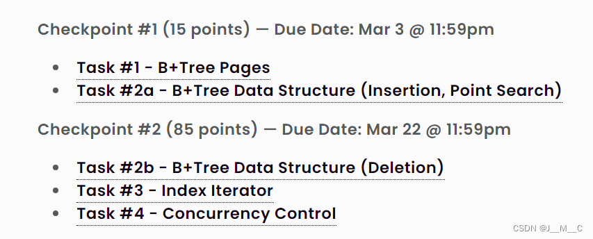Cmu15445(2023 Spring) Project 2 Btreecmu15445 2023 String 2 Csdn博客