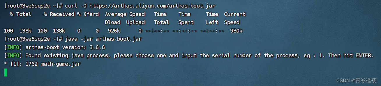 Arthas的基本使用_arthas dashboard-CSDN博客